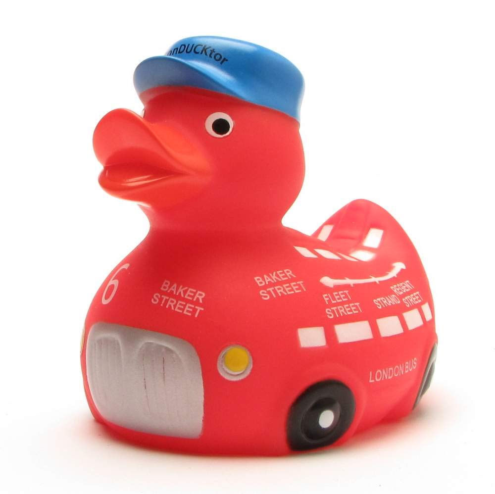 London-Bus Rubber Duck : Amazon.co.uk: Toys & Games