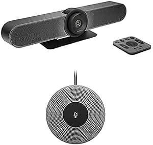 Amazon.com: Logitech MeetUp HD Video and Audio Conferencing System for ...