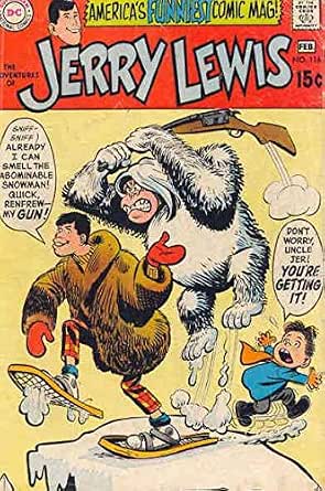 Amazon.com: Adventures of Jerry Lewis, The #116 VG ; DC comic book ...