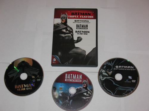 Amazon.com: DCU Batman Triple Feature (Batman Gotham Knight/Batman ...