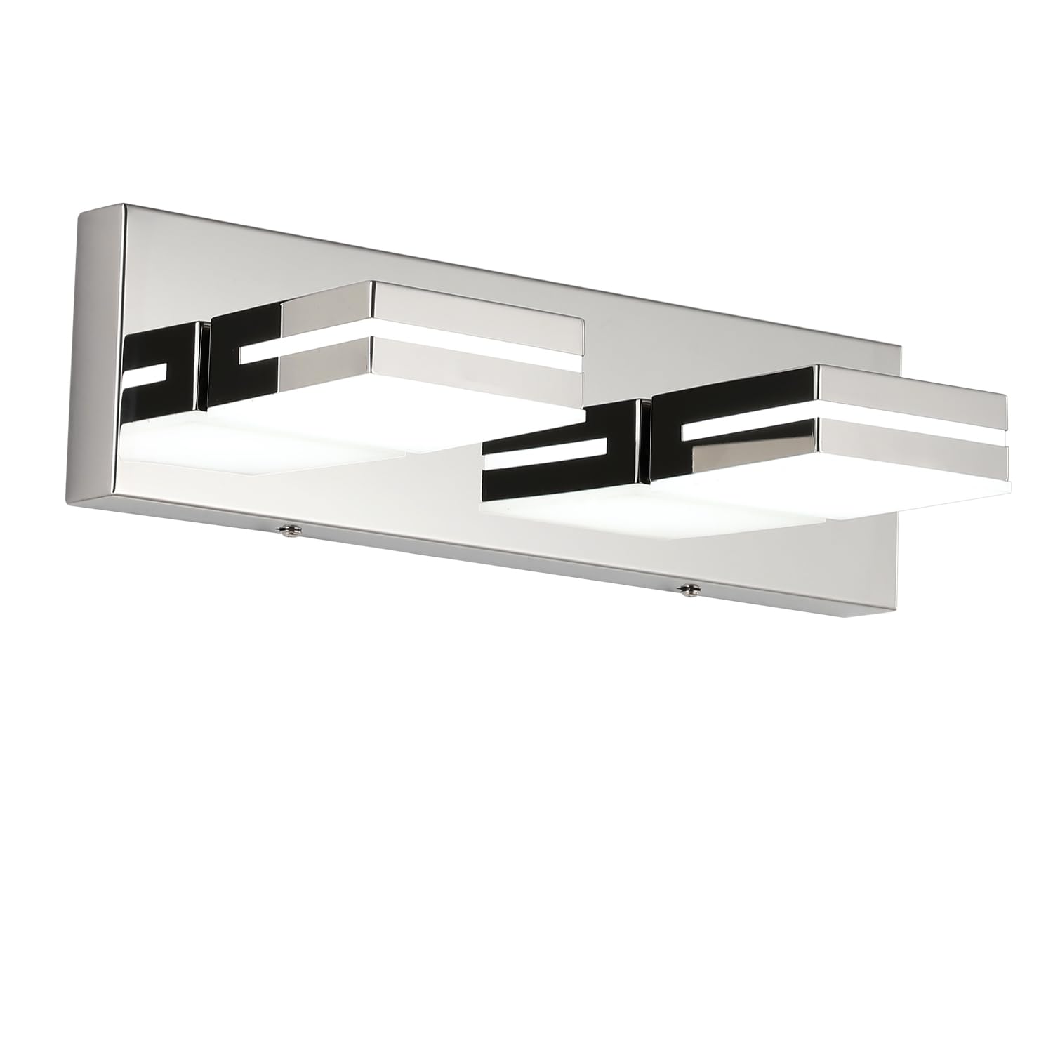 SineRise LED Modern Bathroom Vanity Light Fixtures (2-Light, 15.5-Inch ...