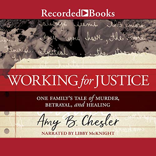 Amazon.com: Working for Justice (Audible Audio Edition): Amy B. Chesler ...