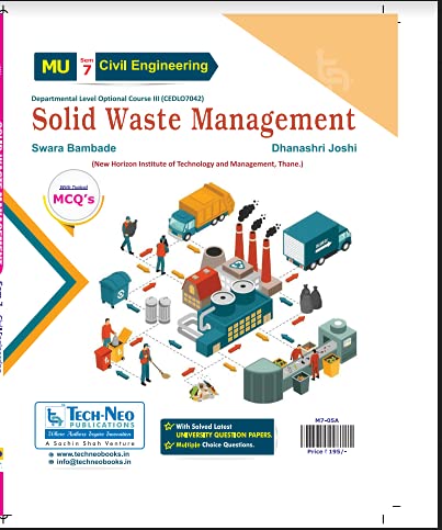 Buy Solid Waste Management MU Sem 7 Civil (Mumbai University) Book ...