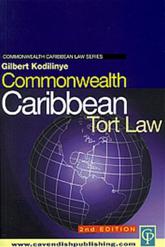 Commonwealth Caribbean Tort Law: Text, Cases & Materials: Kodilinye ...