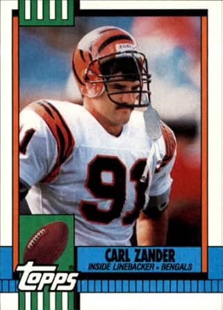 Amazon.com: 1990 Topps Football Card #271 Carl Zander : Collectibles ...