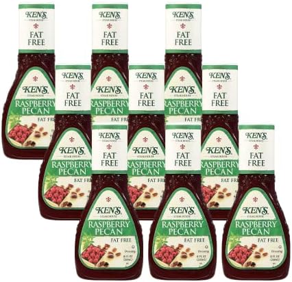 Amazon.com : Ken's Steak House Fat Free Raspberry Pecan Dressing 9 Fl ...
