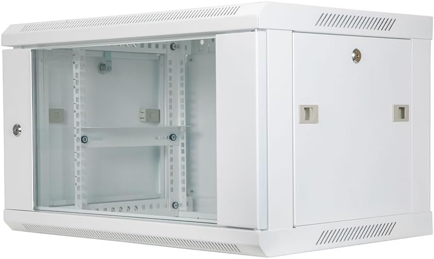 Amazon.com: NavePoint 9U Network Cabinet with Glass Door – 9U Wall ...