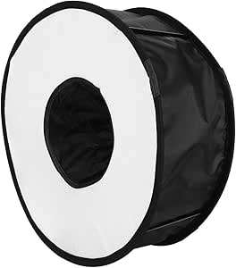Amazon.com : Softbox,Universal Round Foldable Diffuser Softbox Shoot ...