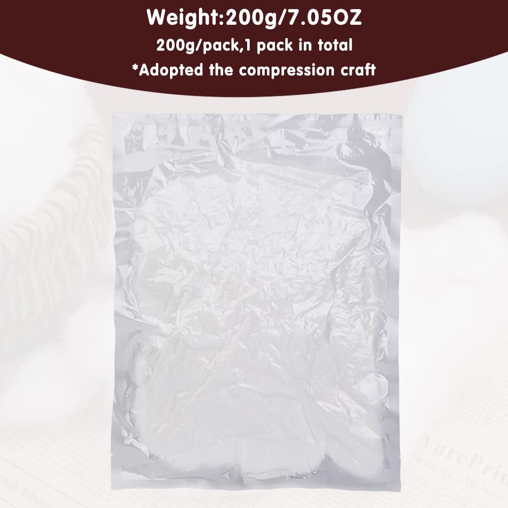 Snapklik.com : 71oz/200g Premium Polyester Fiber Fill, High Resilience ...