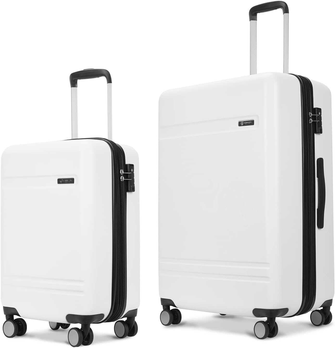 Amazon.com | PRIMICIA GinzaTravel 2-Piece Luggage Sets Expandable ...