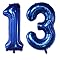 Amazon.com: 40Inch 20 Balloon Numbers Navy Blue Number 20 Balloons Self ...
