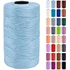 Amazon.com: JeogYong Polypropylene Ribbon Yarn 3mm x 218 Yards Flat ...