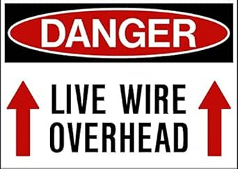 Danger Low Clearance OSHA Safety Sticker, 5" X 3.5": Amazon.com ...