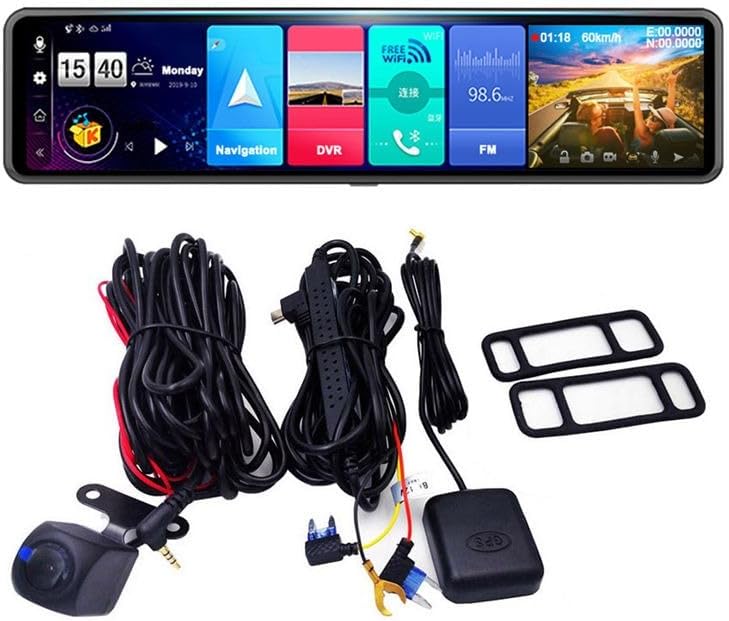 MANYCAST Android Dash Camera -Full HD Front and Rear Cameras | WiFi ...