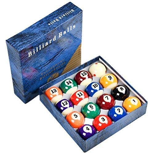 KBA Billiard Tournament Xing Kang Pool Ball Set - 16 Balls (Size - 2.1 ...
