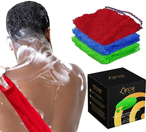 Amazon.com: Atimiaza African Exfoliating Net, Long African Net Sponge ...