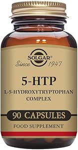 Solgar 5-HTP L-5-Hydroxytryptophan Complex - Vitamin B6 - Valerian - Nootropics - Vegan - Pack ...