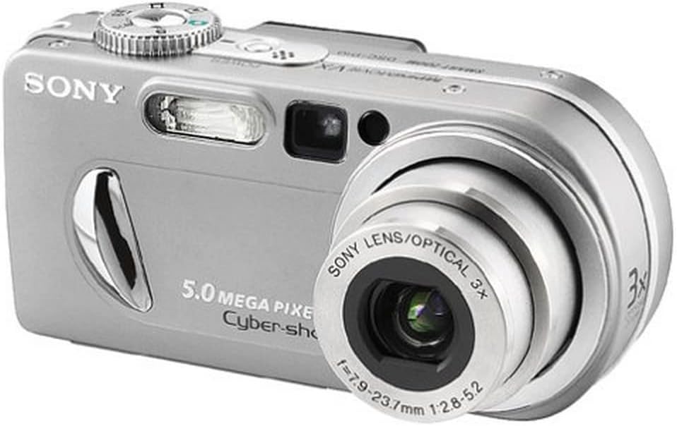 Amazon.com : Sony DSCP10 Cyber-shot 5MP Digital Camera w/ 3x Optical ...