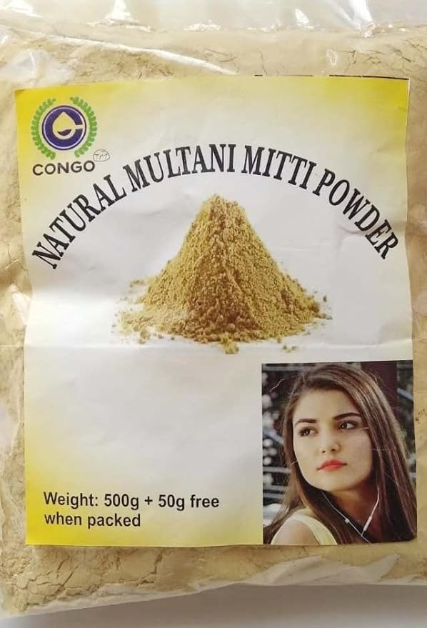 CONGO Pure NATURAL MULTANI MITTI POWDER 500g 1 Pcs : Amazon.in: Beauty