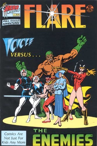 Amazon.com: Flare Comic (Vol. 2 #7) November 1991: Dennis Mallonee: Books