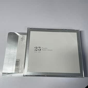 Amazon.co.jp: Finally 25 1992-2017 安室奈美恵 DVD付 : パソコン・周辺機器