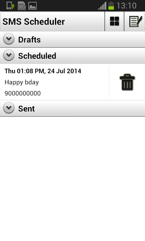 SMS Scheduler:Amazon.com:Appstore for Android