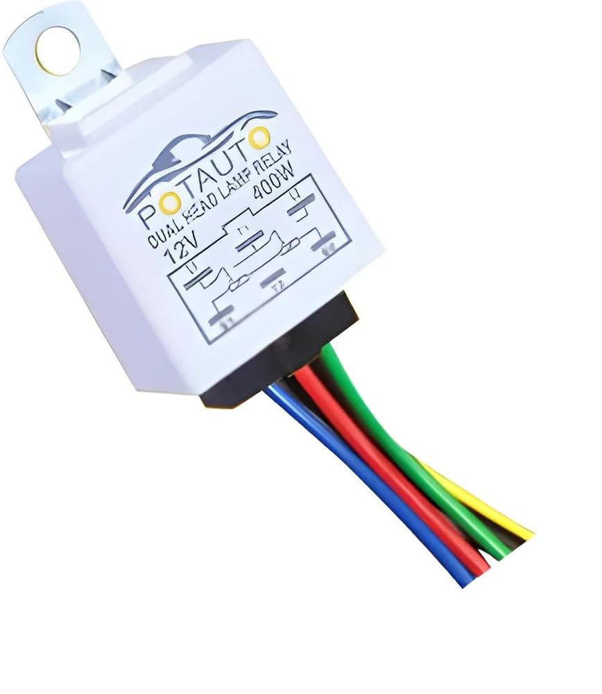 JA DUAL HEAD LAMP RELAY 12V D201 : Amazon.in: Car & Motorbike