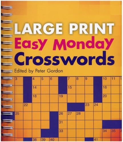 Amazon.com: Large Print Easy Monday Crosswords : Everything Else