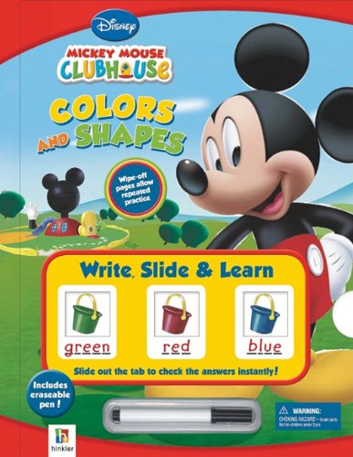 MICKEY MOUSE CLUBHOUSE - COLORS & SHAPES (Mickey Mouse Clubhouse: Write ...