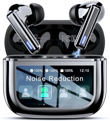 Amazon.com: ZIUTY Wireless Earbuds Bluetooth Headphones, Ear Buds with ...