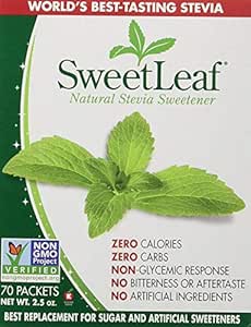 Amazon.com: SweetLeaf Stevia Packets - Zero Calorie Natural Stevia Powder, No Bitter Aftertaste ...
