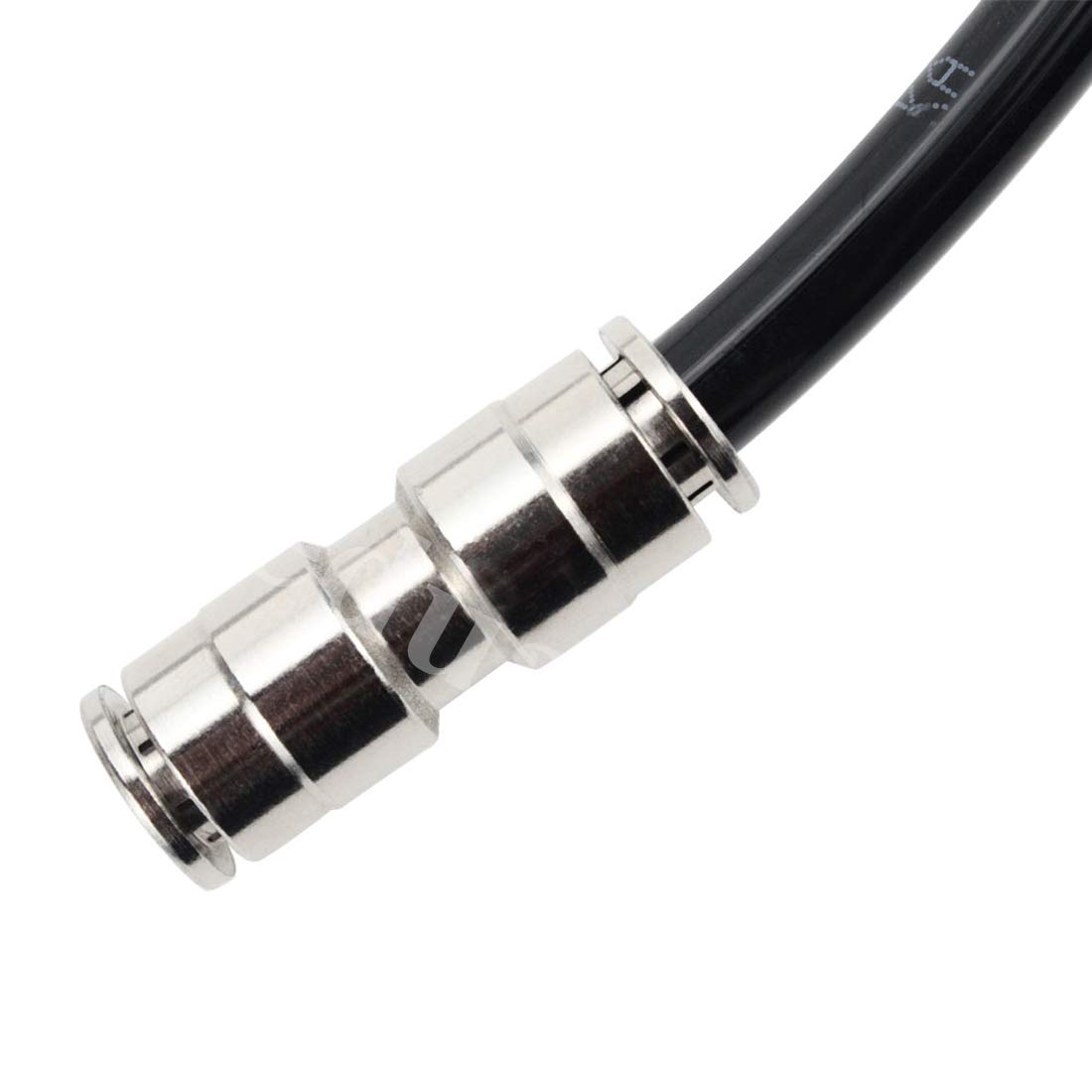 Snapklik.com : Beduan Push To Connect Fitting 1/4 OD Nickel-Plated ...