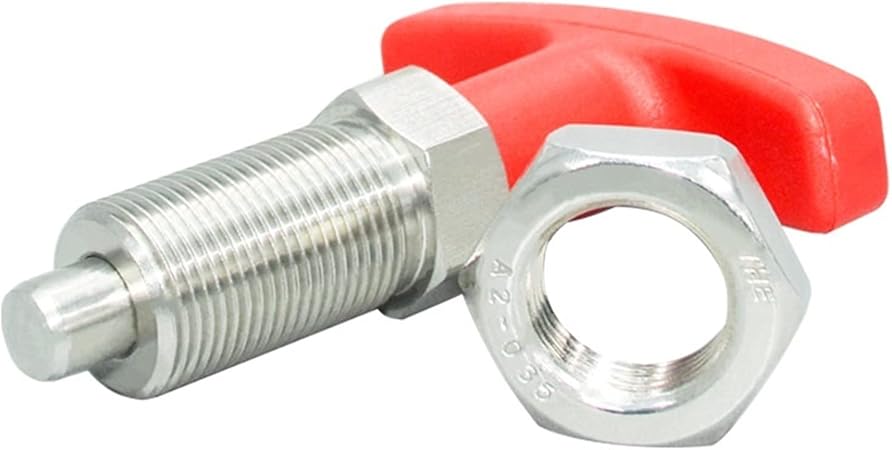 Amazon.com: JAJKAFCL Red Plastic T-Handle Retractable Spring Loaded ...