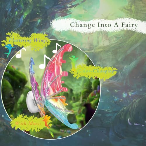 Gugxiom Electrical Butterfly Wings Moving Wings, Butterfly Wings ...