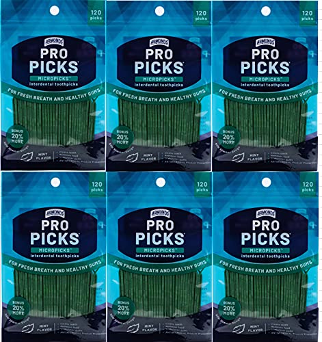 Amazon.com: Armonds ProPicks MicroPick Dental Picks for Teeth Cleaning ...