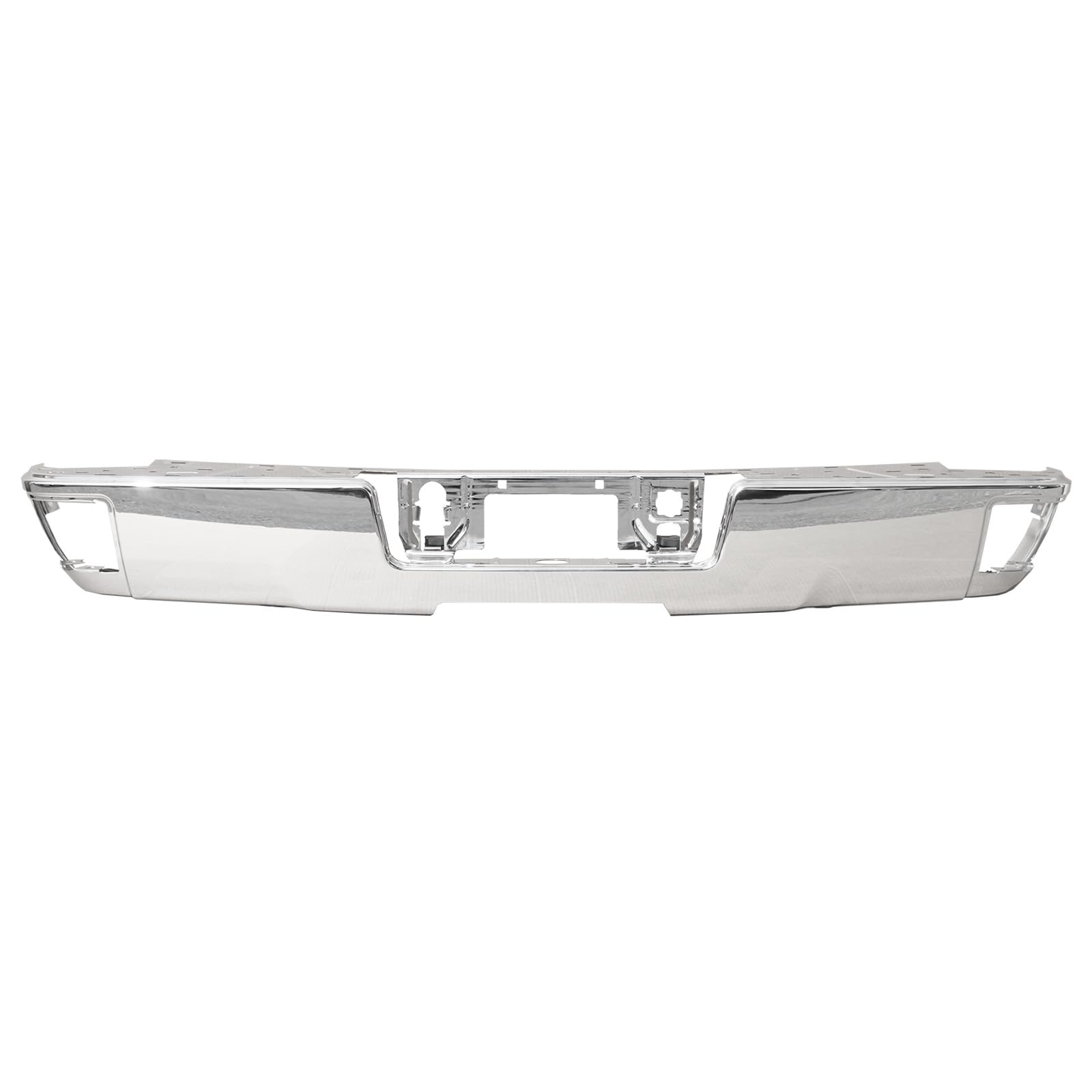 Amazon.com: BUMPERS THAT DELIVER - Chrome, Steel Rear Step Bumper Face ...