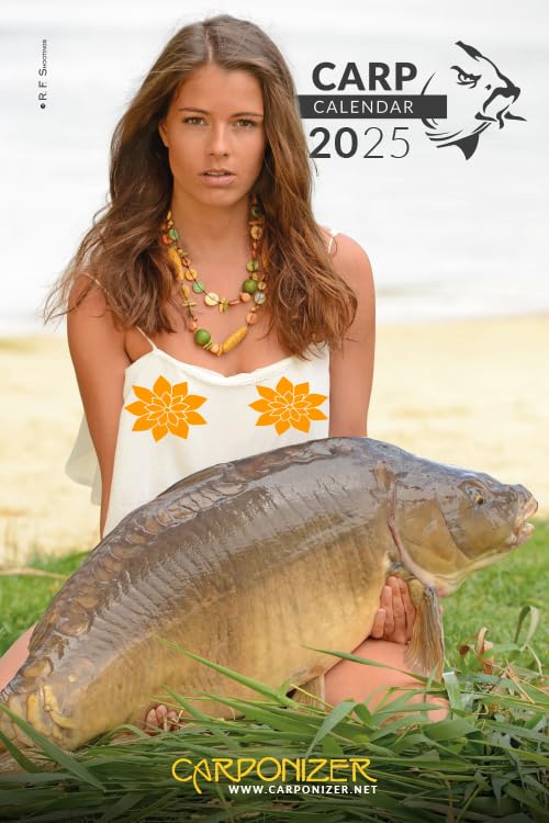 Karpfenkalender 2025, Carponizer Angelkalender, 30x45 cm, 250g Papier ...