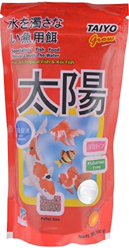 Taiyo Grow Fish Food, 100 gms, Pack of 5 : Amazon.in: Pet Supplies