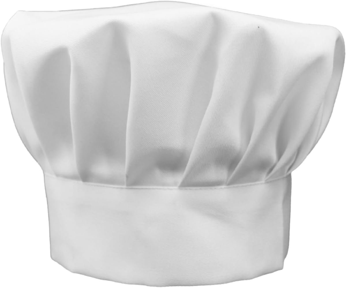 Chef Hat, White Chef Hat, Chef Hats for Men, Chefs Hats for Adults ...