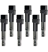 Amazon.com: MAS Ignition Coils UF497 + Platinum spark plugs Compatible ...