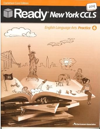Amazon.com: 2014 Ready New York Common Core ELA Practice grade 6 with ...