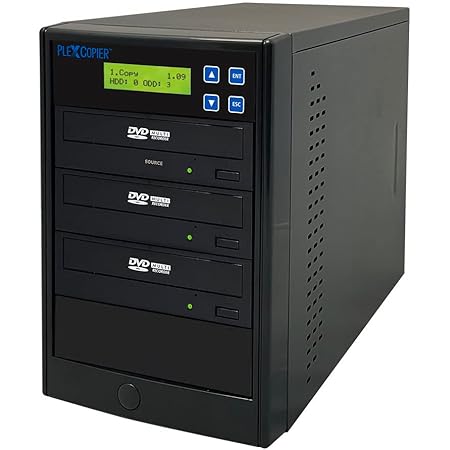 Amazon.com: PlexCopier 24X 1 to 2 CD DVD M-Disc Supported Duplicator ...