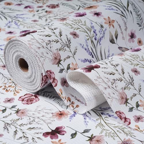 Amazon.com - Shelf and Drawer Liner for Kitchen Cabinets, Non-Adhesive ...