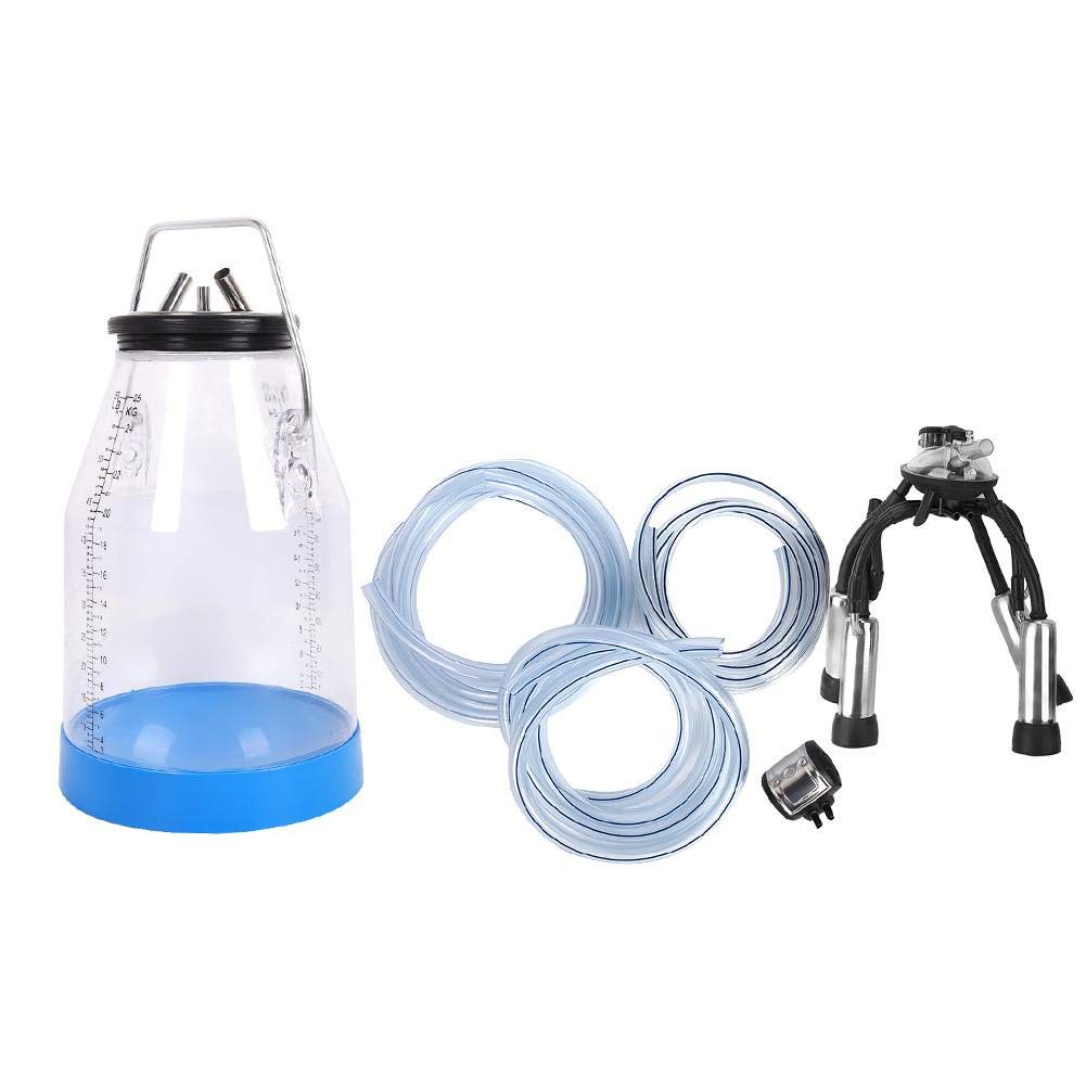 Buy Milking Machine Tank, 25L Portable Dairy Milking Machine Bucket ...