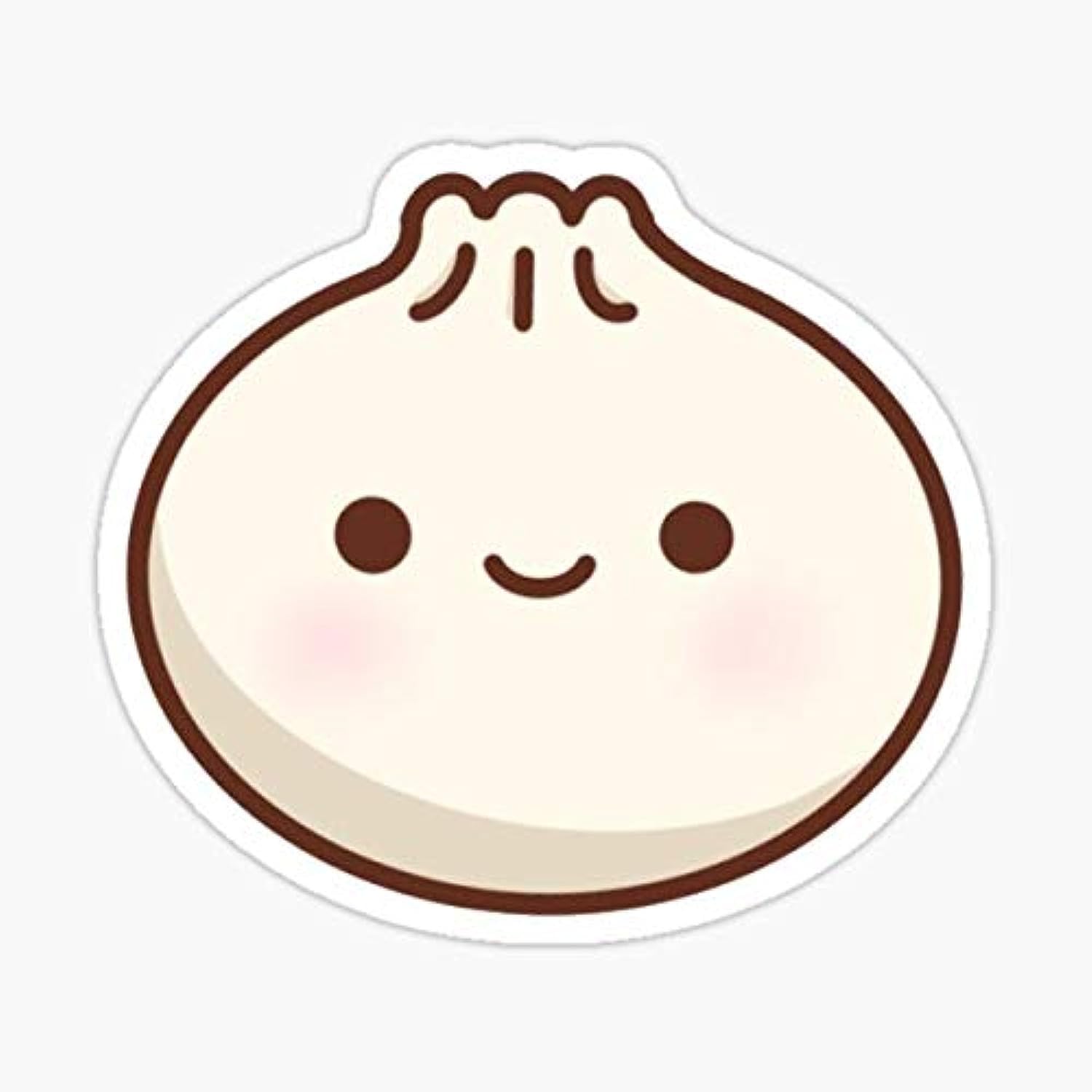 Amazon.com: Cute Dumpling Sticker - Sticker Graphic - Auto, Wall ...