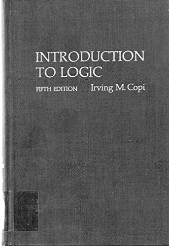 Introduction to logic: CopI, Irving M.: 9780023248801: Amazon.com: Books