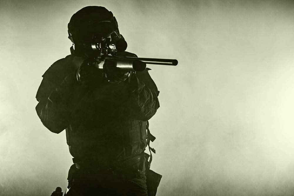 Swat Sniper Rifle Wallpaper