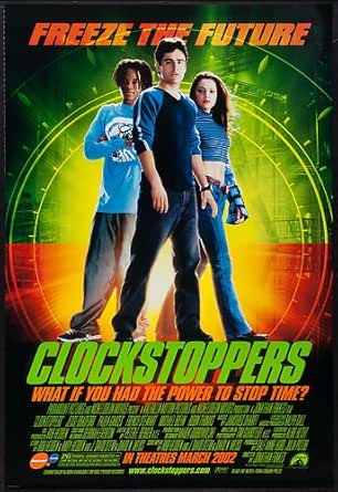 CLOCKSTOPPERS - 27"x40" D/S Original Movie Poster One Sheet 2002 Jesse ...
