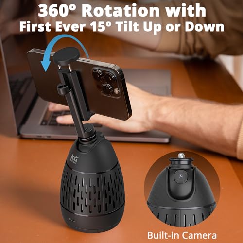 Snapklik.com : Auto Face Tracking Tripod 360 Rotation, AI Smart Motion ...