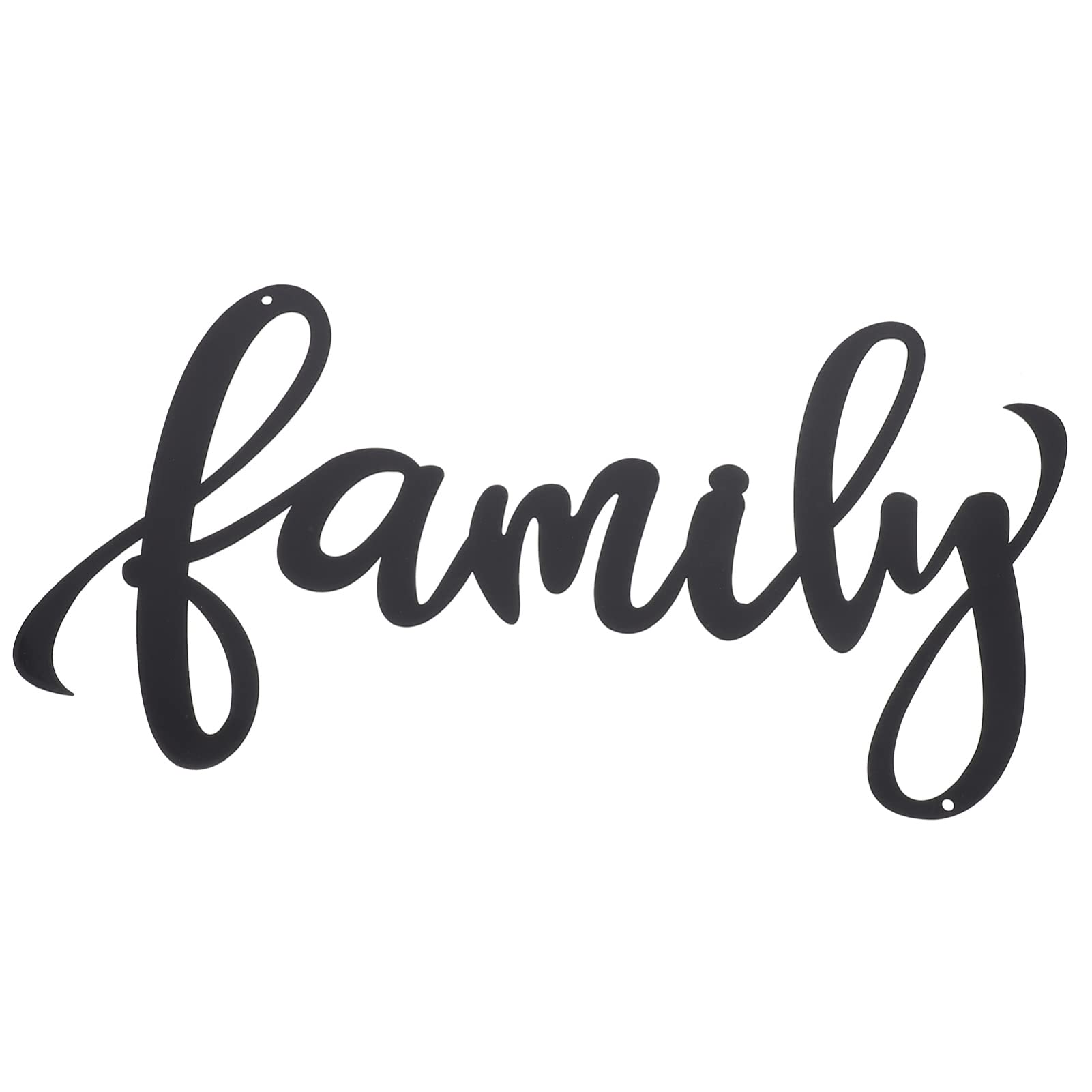 The Word Family Black And White